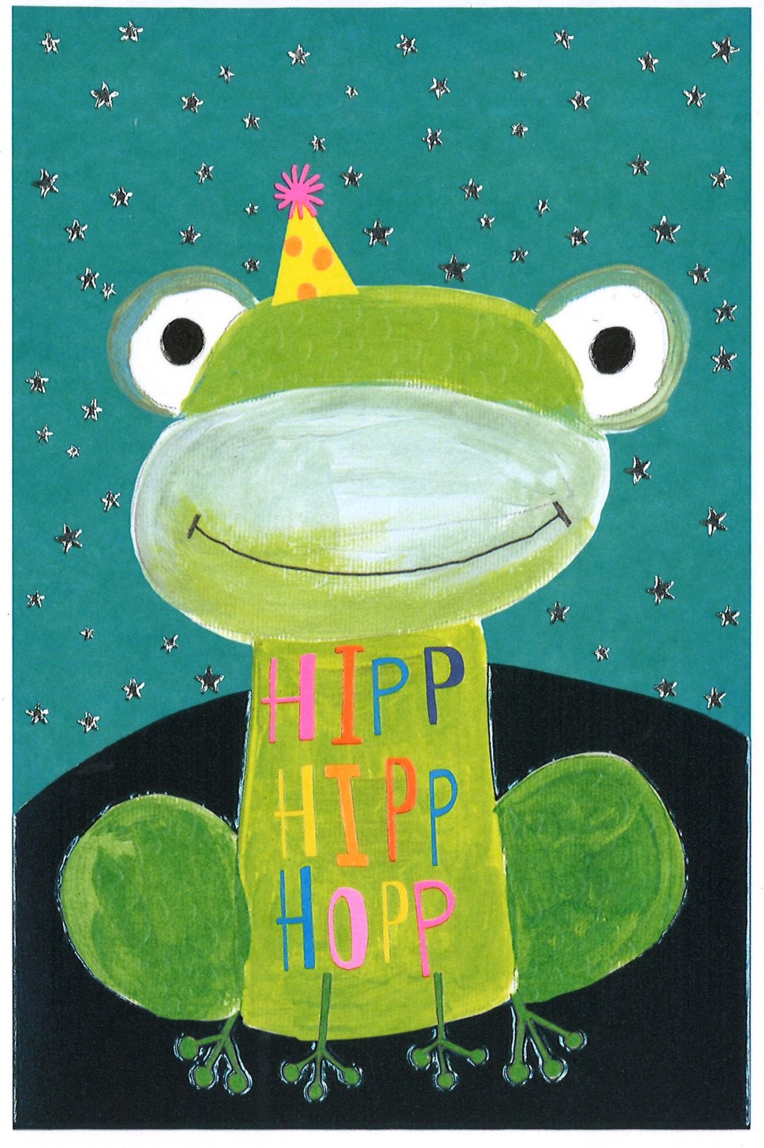 Dubbelt kort, Hipp hipp hopp, groda - Postmuseum